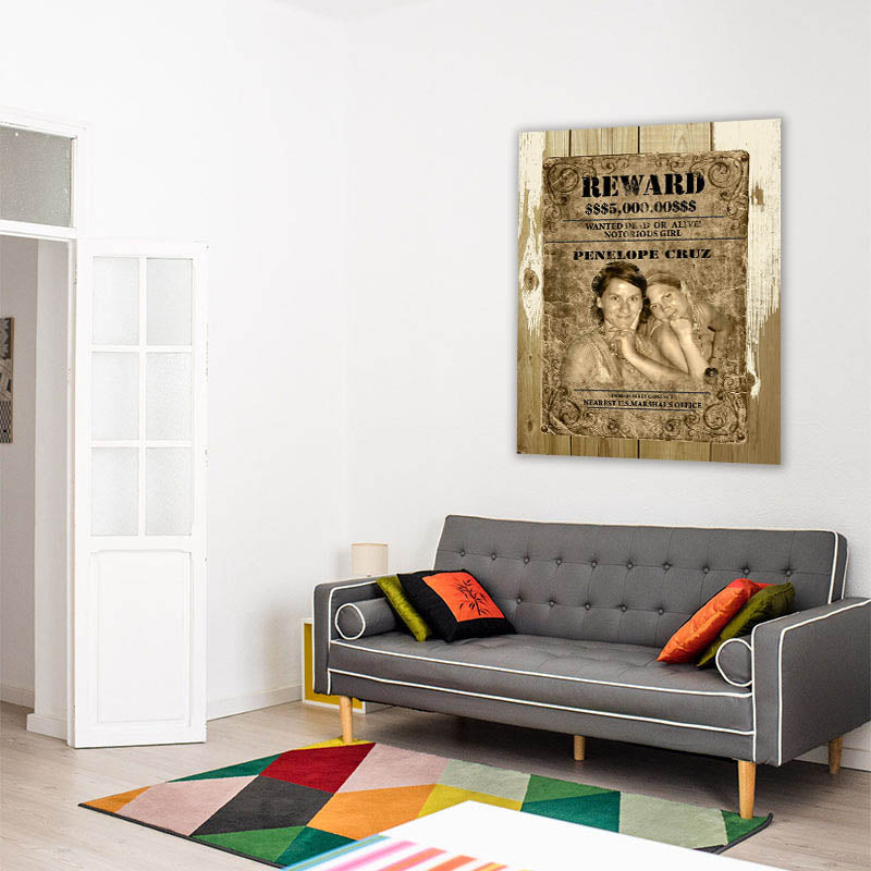 Pop-Art vom Foto - Wanted 3 (wan3) ♥ Pop-Art Bild vom eigenen Foto – galleryy