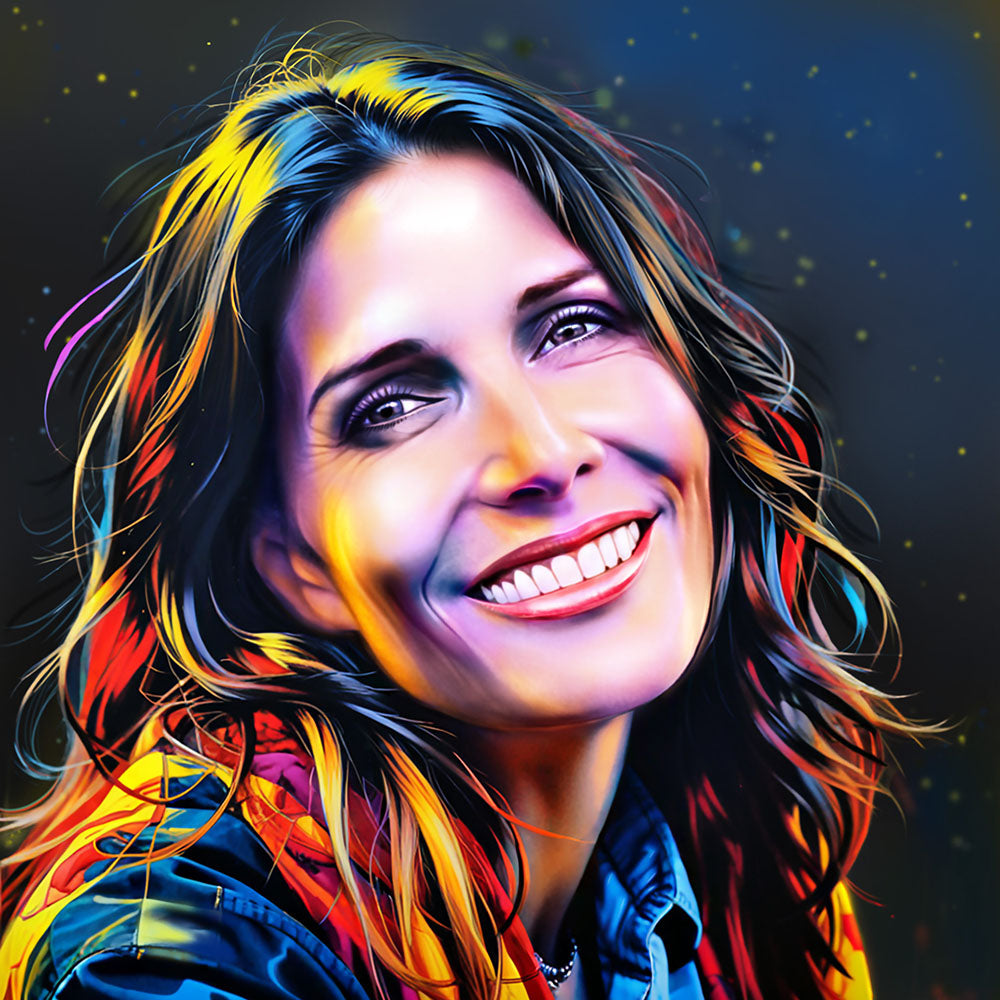Pop-Art vom Foto - Colourstyle 405 (col405) ♥ Pop-Art Bild vom eigenen ...