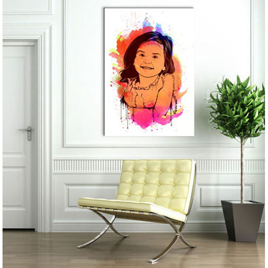 Pop-Art vom Foto - Splash 12 (spl112) ♥ Pop-Art Bild vom eigenen Foto ...