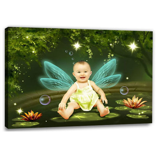 Fantasie-Portrait - Feen Baby Portrait ♥ Märchenhaftes Portrait von ...